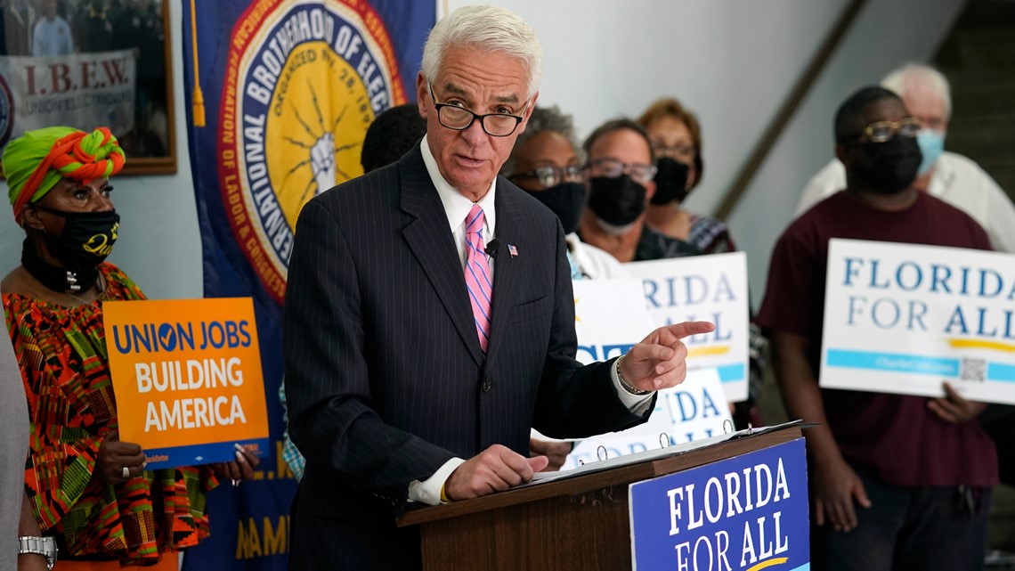 Nancy Pelosi endorses Charlie Crist for Florida governor | wtsp.com