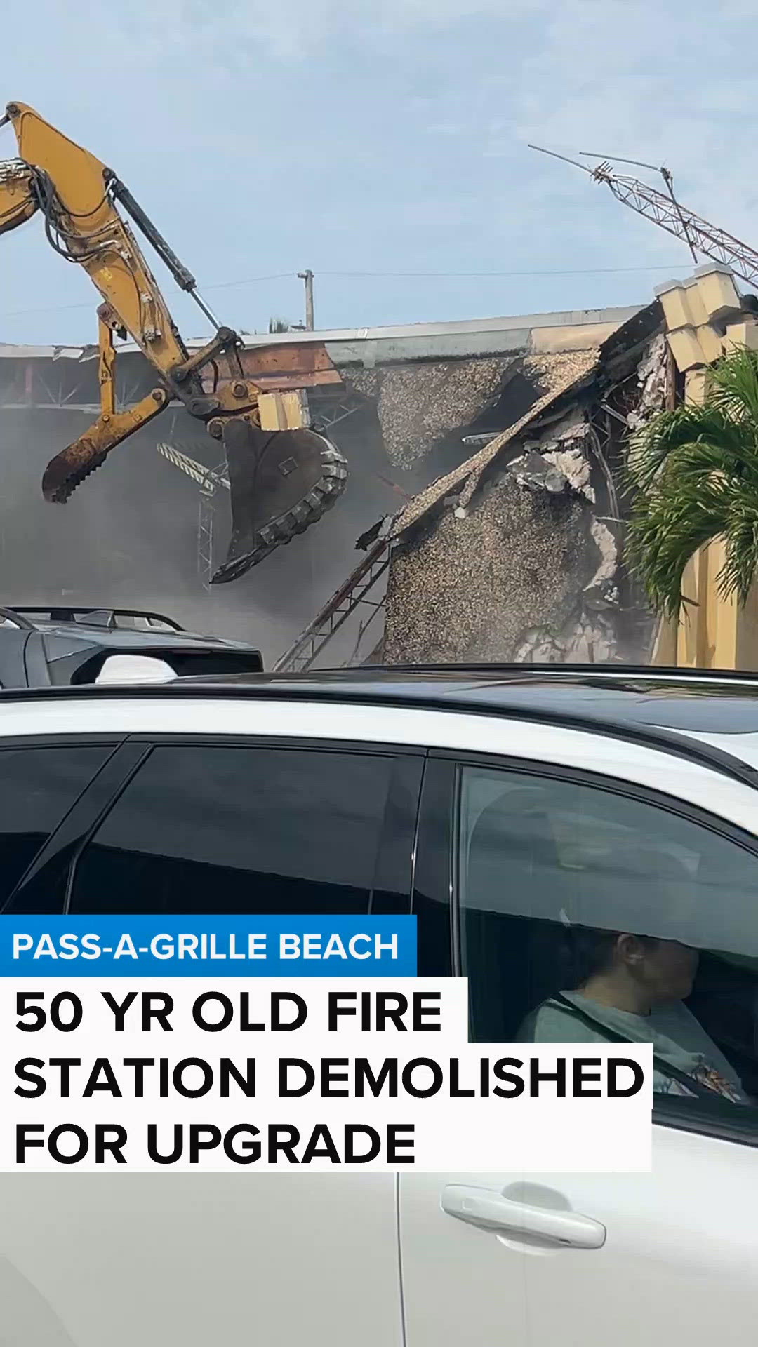 Pass-a-Grille fire station demolished | wtsp.com