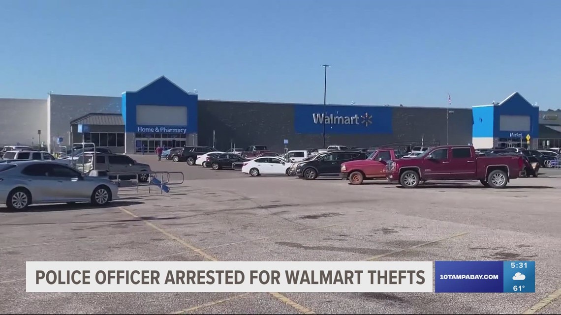 Former Haines City police officer accused of shoplifting at Walmart ...