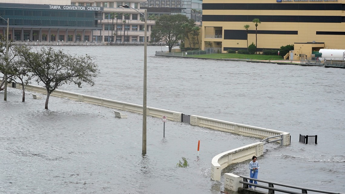 Viral Video: Men paddle inflatable duck through flooded street | wtsp.com