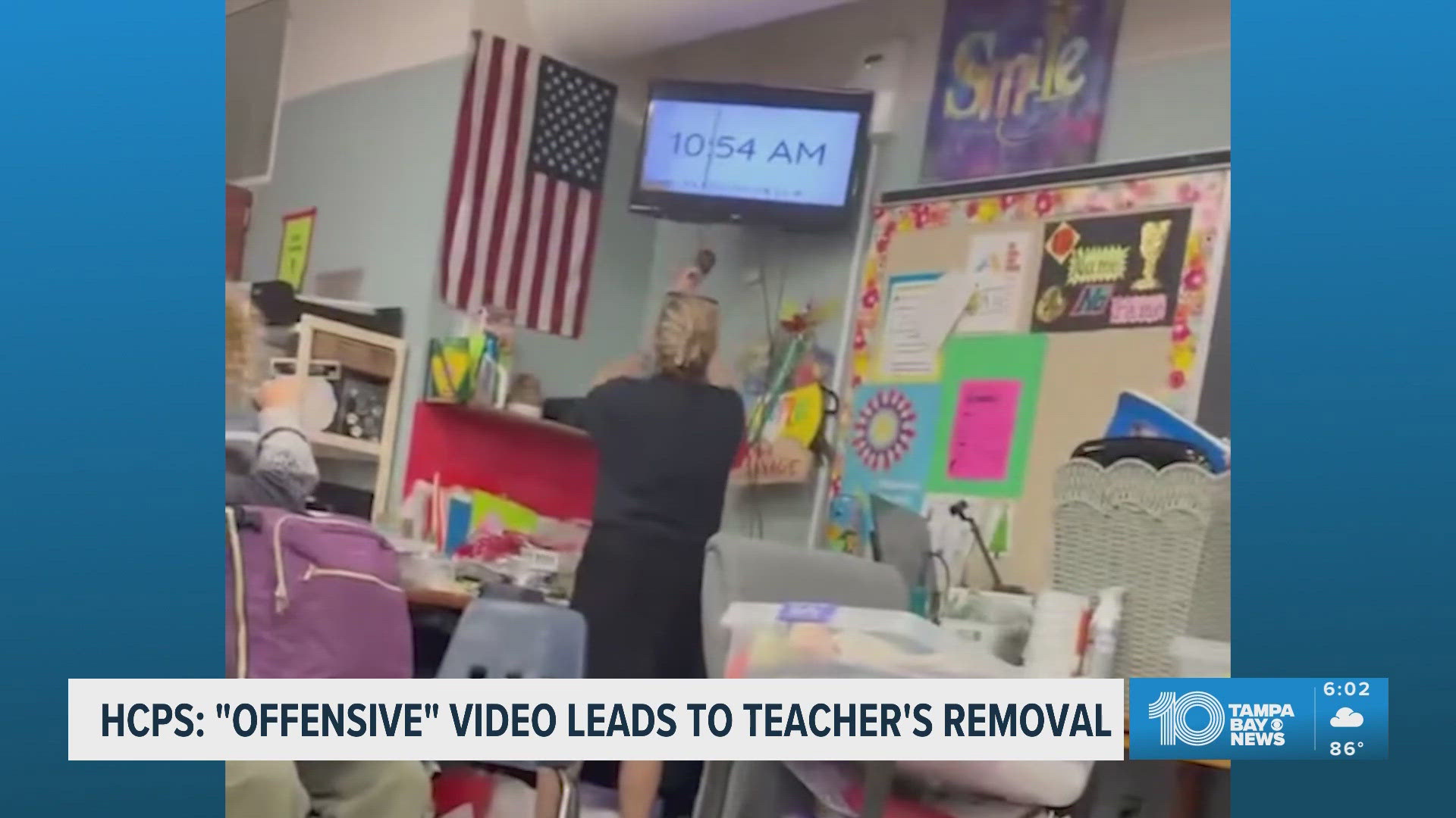 'Wrong and racist': Video shows Hillsborough County teacher hanging ...