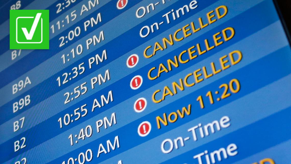 Flight canceled? Yes, you are entitled to a refund | wtsp.com