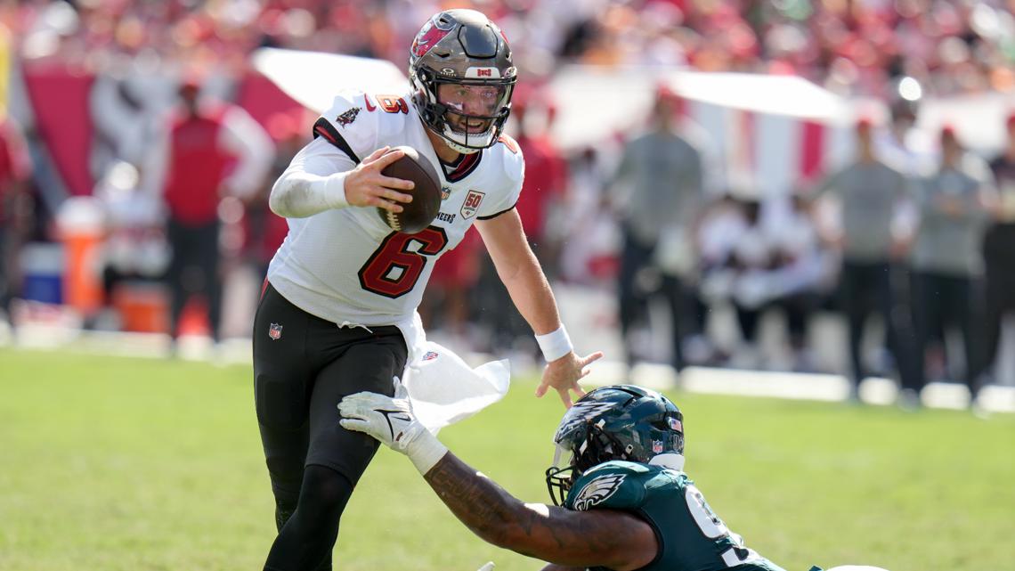 Bucs vs. Eagles | Chase McLaughlin's record kick sparks near-comeback ...
