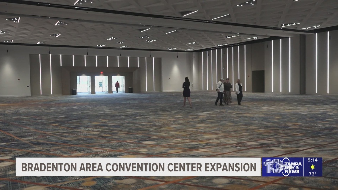 Manatee County unveils new Bradenton-area convention center | wtsp.com