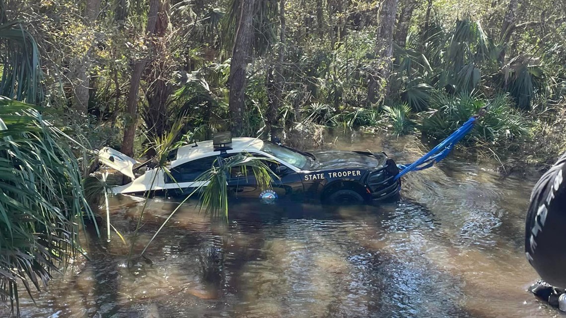 FHP trooper rescued from Hardee County floodwaters | wtsp.com