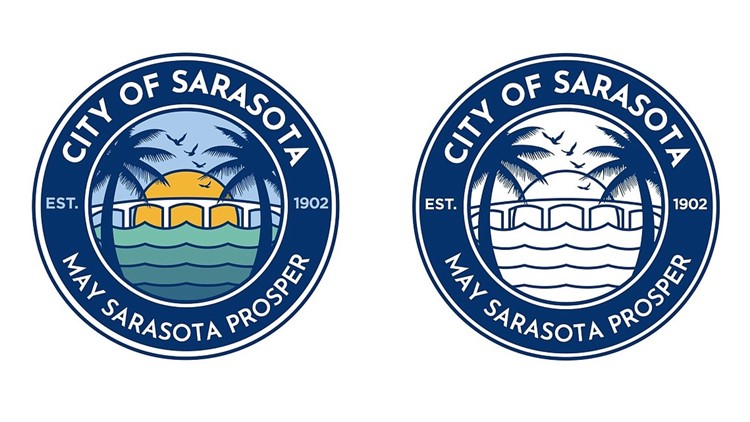 Sarasota leaders consider 7 new city logo designs | wtsp.com
