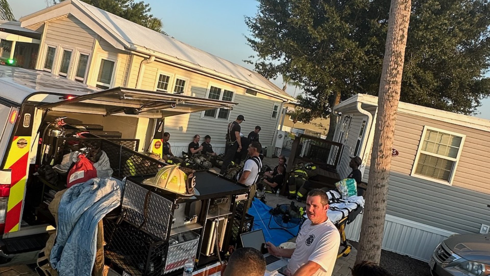 2 people hurt, many mobile homes damaged following Bartow fire | wtsp.com