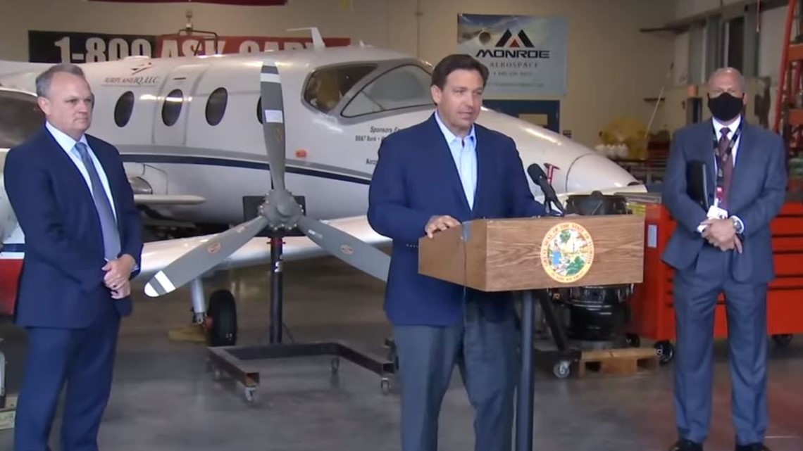 Gov. DeSantis asks legislature to help fund work-force program | wtsp.com