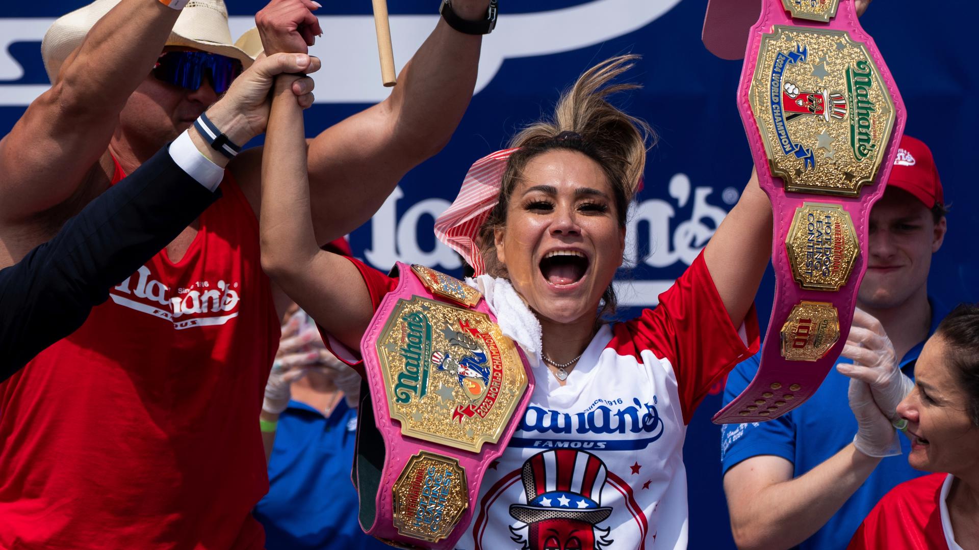 Nathan's Famous Fourth of July hot dog eating contest winner | wtsp.com