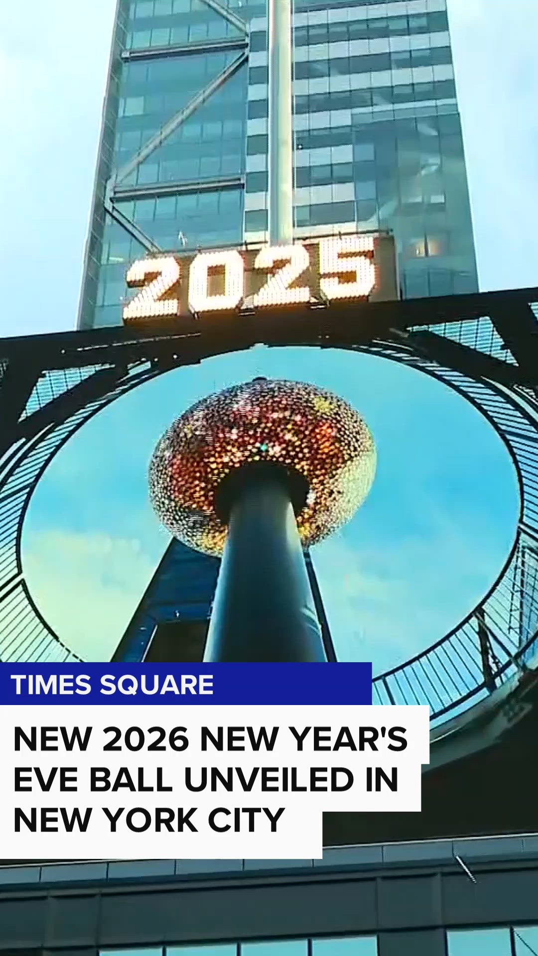 New Year's Eve ball unveiled in NYC | wtsp.com