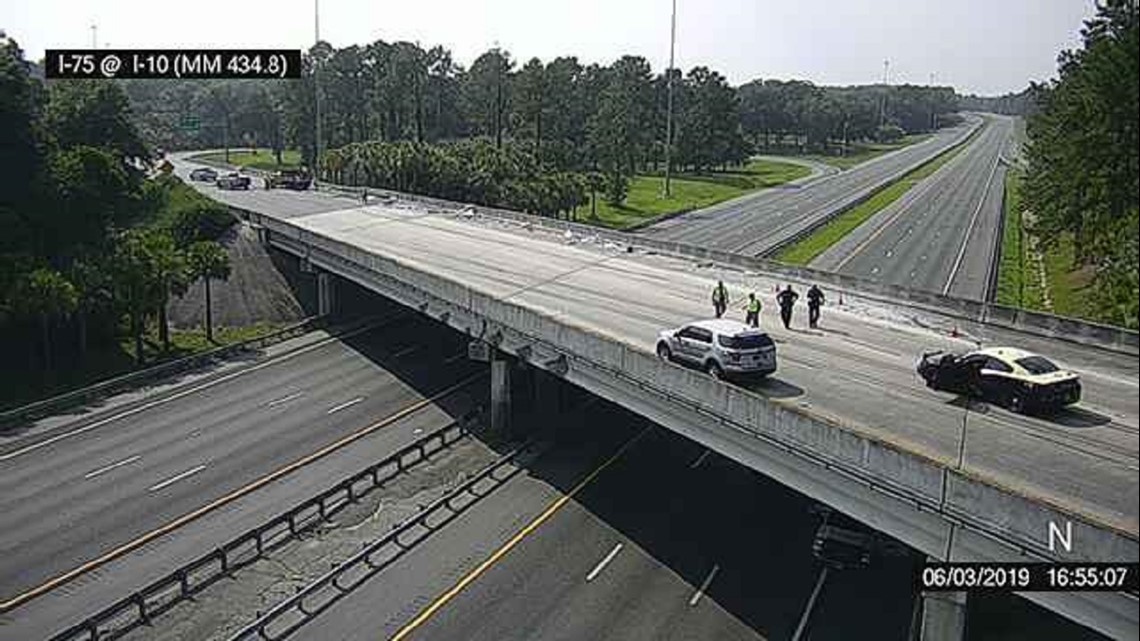 Florida Interstates 75 and 10 reopen after semi-truck hits overpass ...