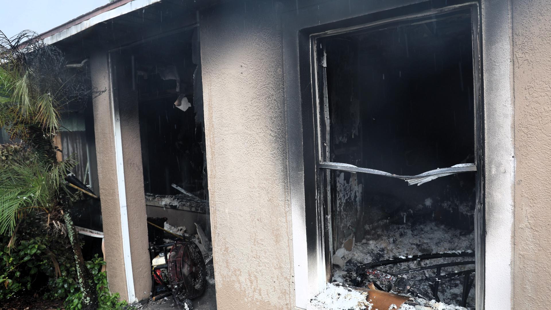 Firefighter injured after Ruskin house fire | wtsp.com