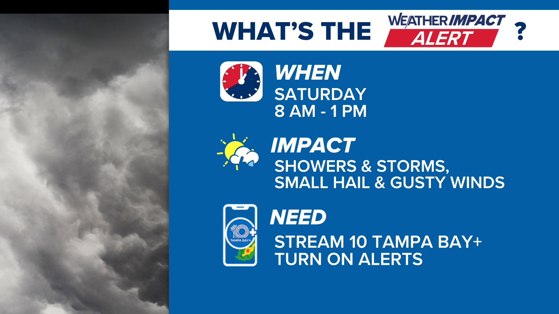 Hourly Weather Forecast | Tampa Bay | wtsp.com