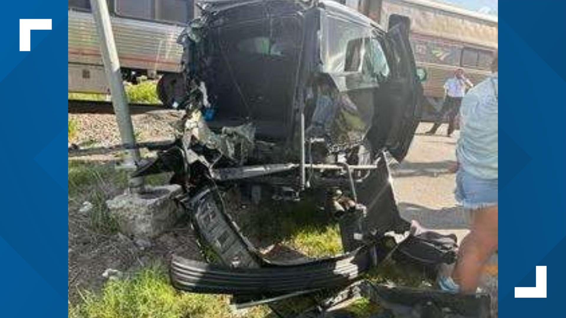 Amtrak train hits car in Lakeland; 3 hurt | wtsp.com