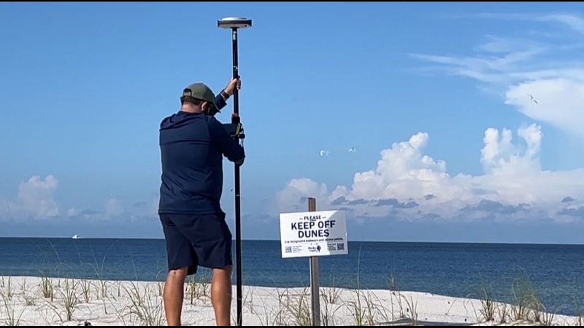 Pinellas beach managers rush to take measurements ahead of Helene ...