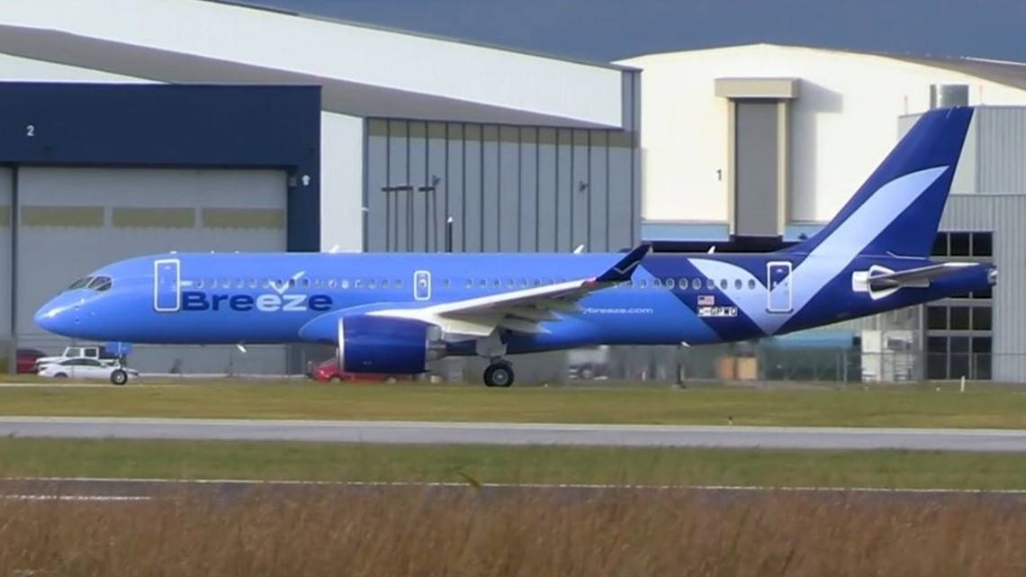 Breeze Airways adds new nonstop service to Pensacola | wtsp.com