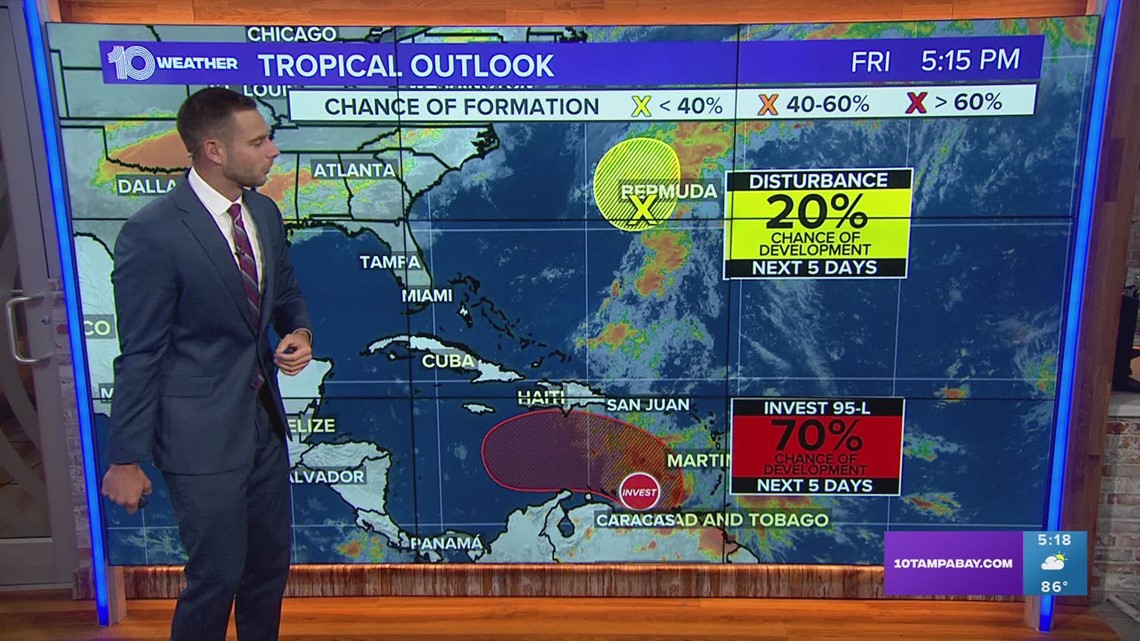 NHC: 3 potential areas of development lurking in the Atlantic | wtsp.com
