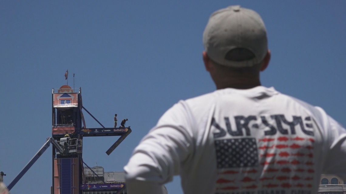 Red Bull Cliff Diving World Series makes a splash at St. Pete Pier ...