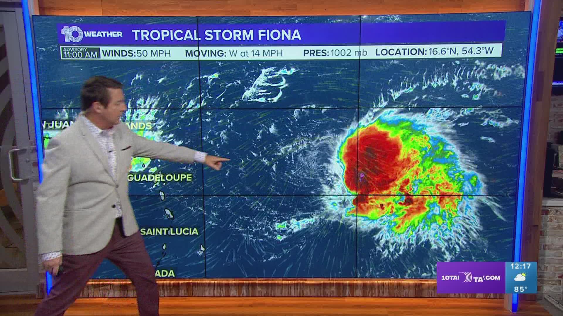 Tropical Storm Fiona still moving toward Caribbean islands | wtsp.com