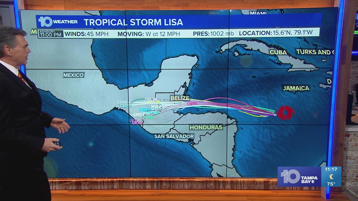 Tracking the Tropics: Tropical Storm Lisa to strengthen as it ...