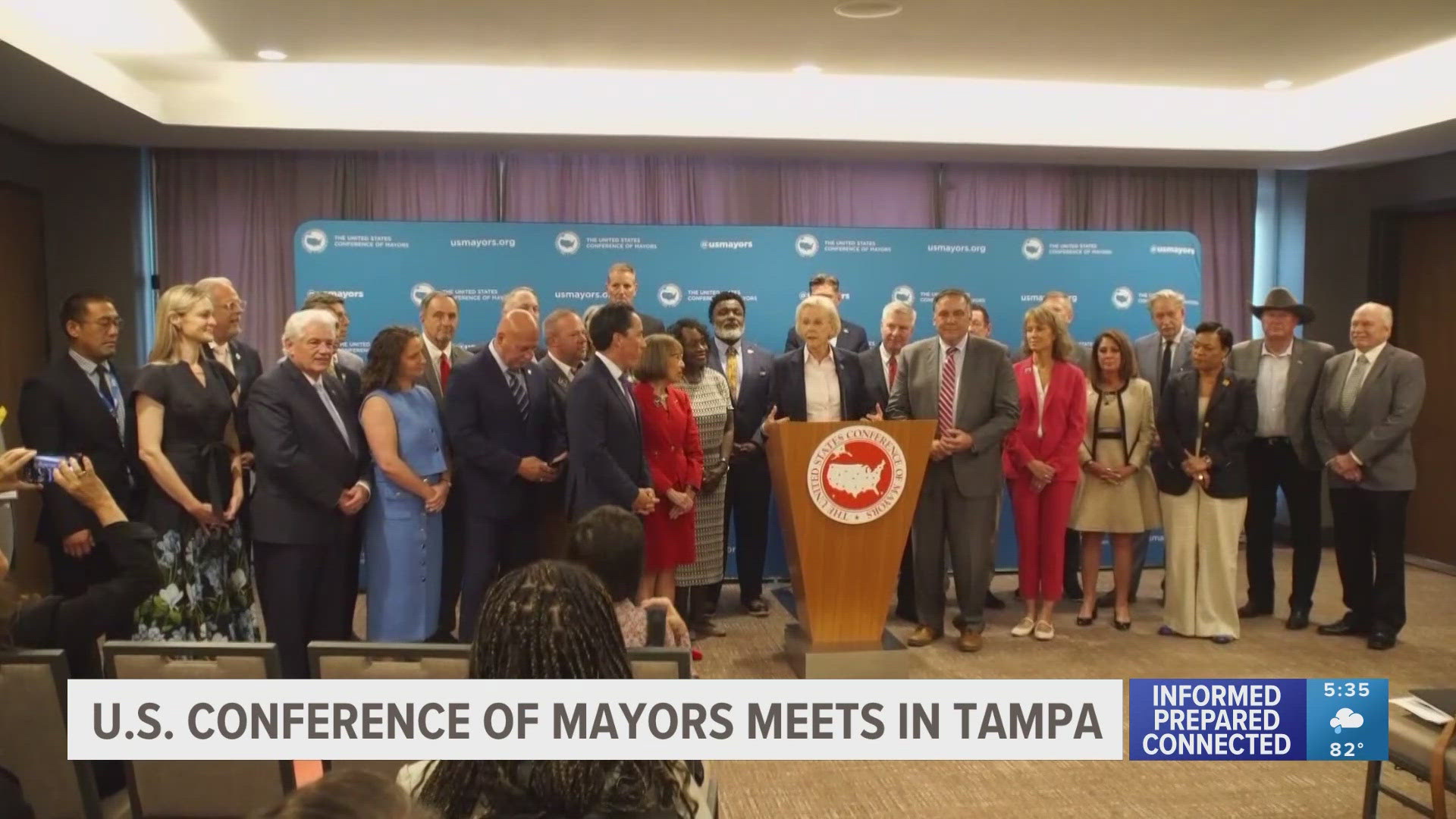 US Mayors from gather in Tampa to tackle national challenges | wtsp.com