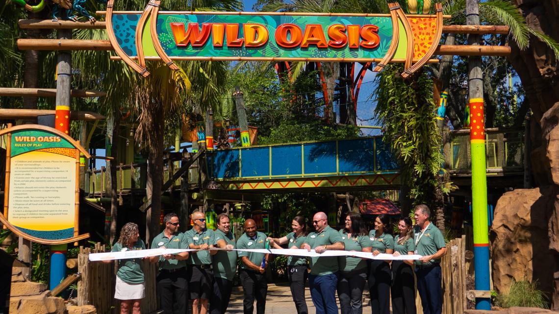 Busch Gardens' Wild Oasis realm is now open to guests | wtsp.com