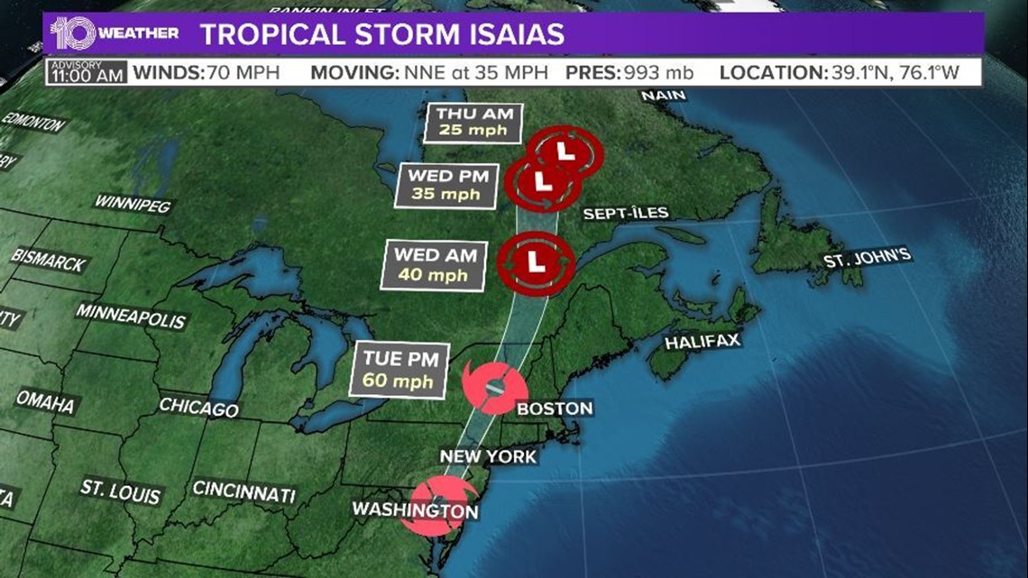 Tracking Isaias: Live updates | wtsp.com