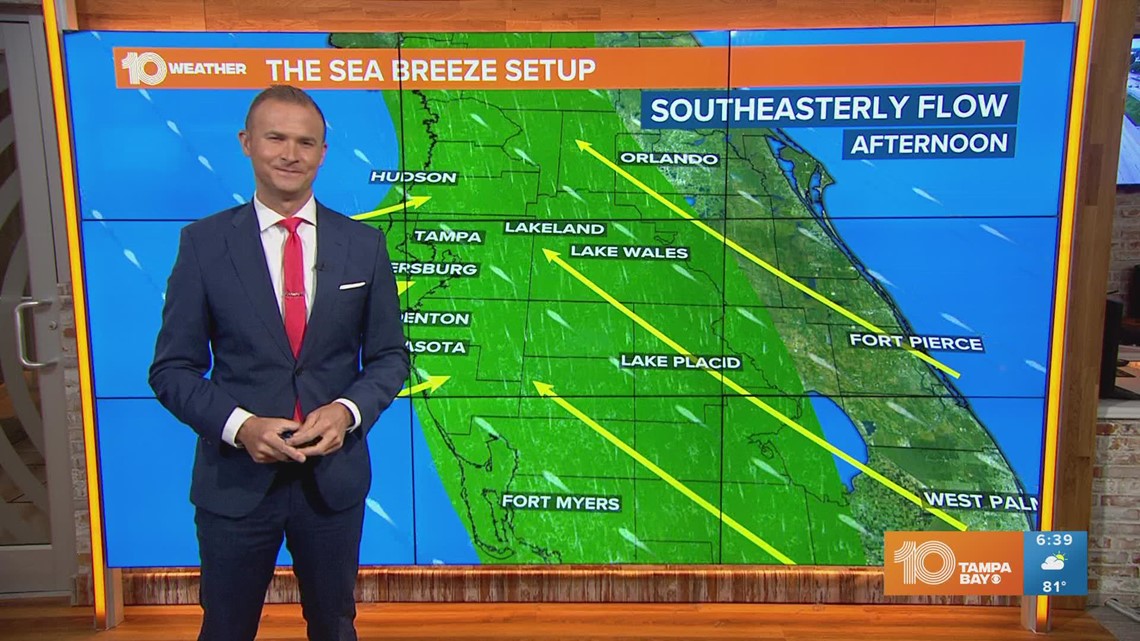 Rip currents spotted from above in Pensacola Beach | wtsp.com