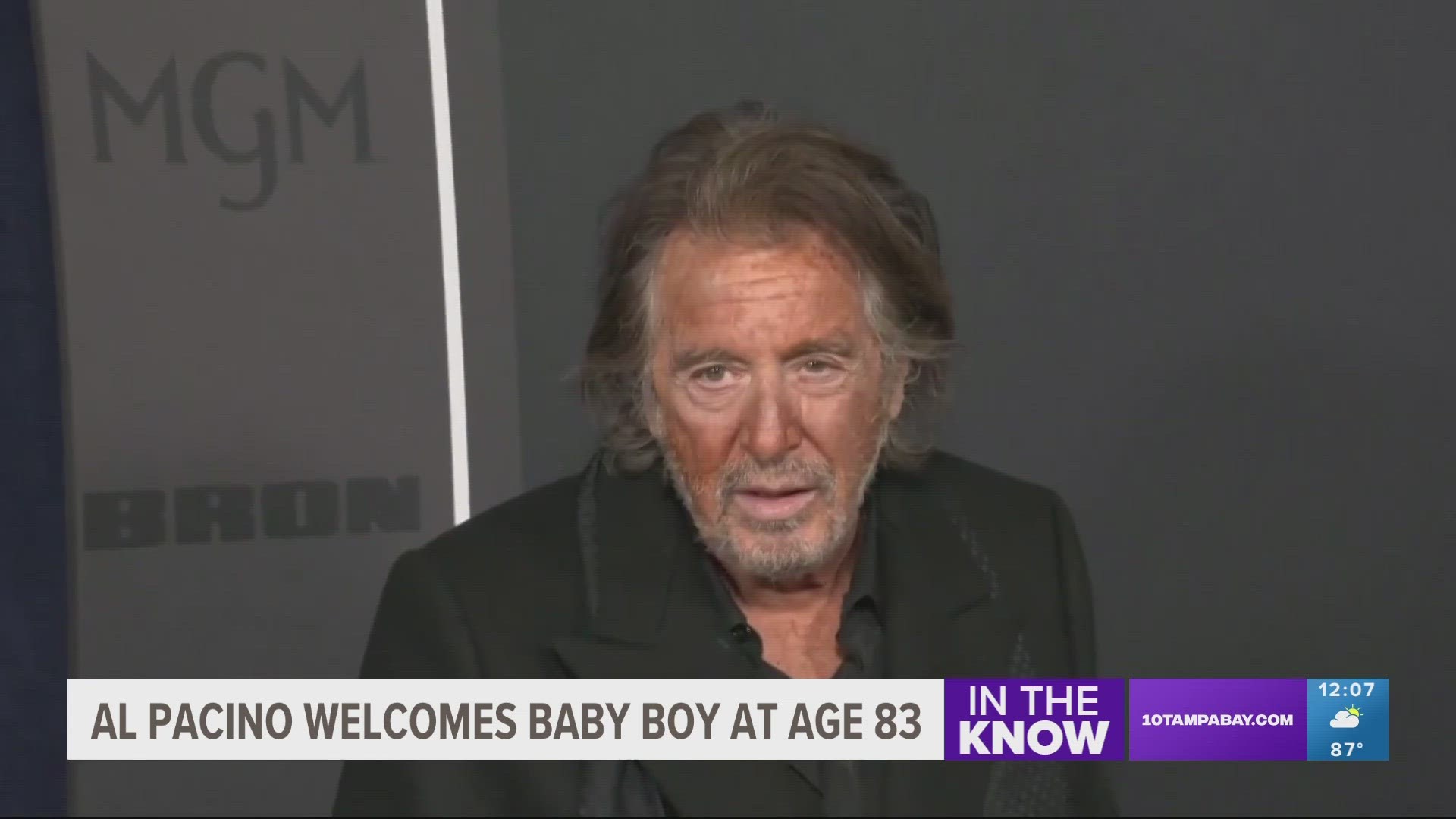 Al Pacino welcomes baby boy at 83 | wtsp.com