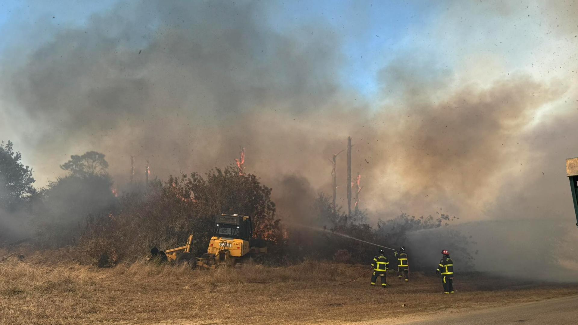 Crews contained 52-acre brush fire in North Port | wtsp.com