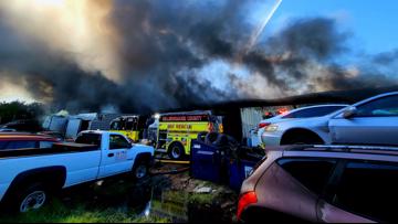 3-alarm fire in Riverview now contained | wtsp.com