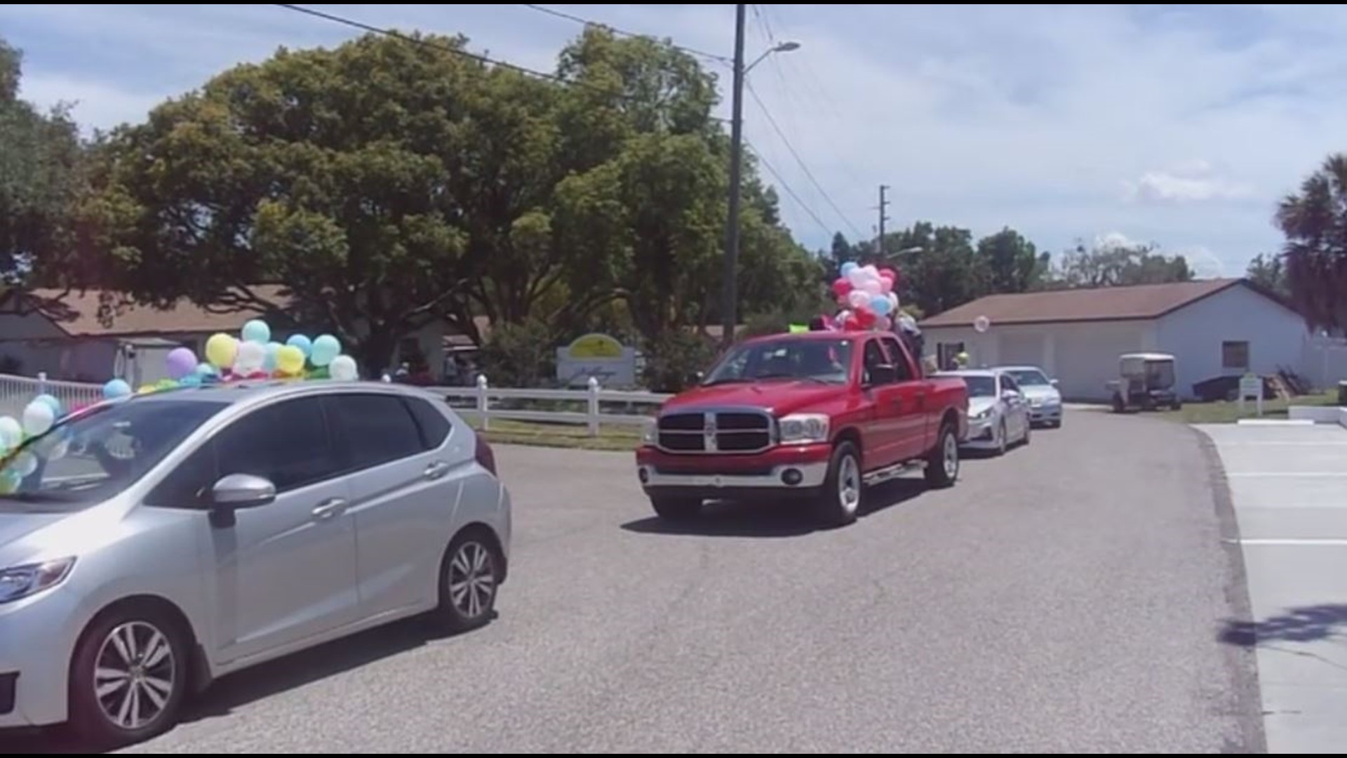 Social distancing Mother's Day parade thrown for seniors | wtsp.com
