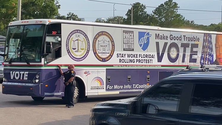 NAACP rolling protest urges Florida voters to 'stay woke, vote' | wtsp.com
