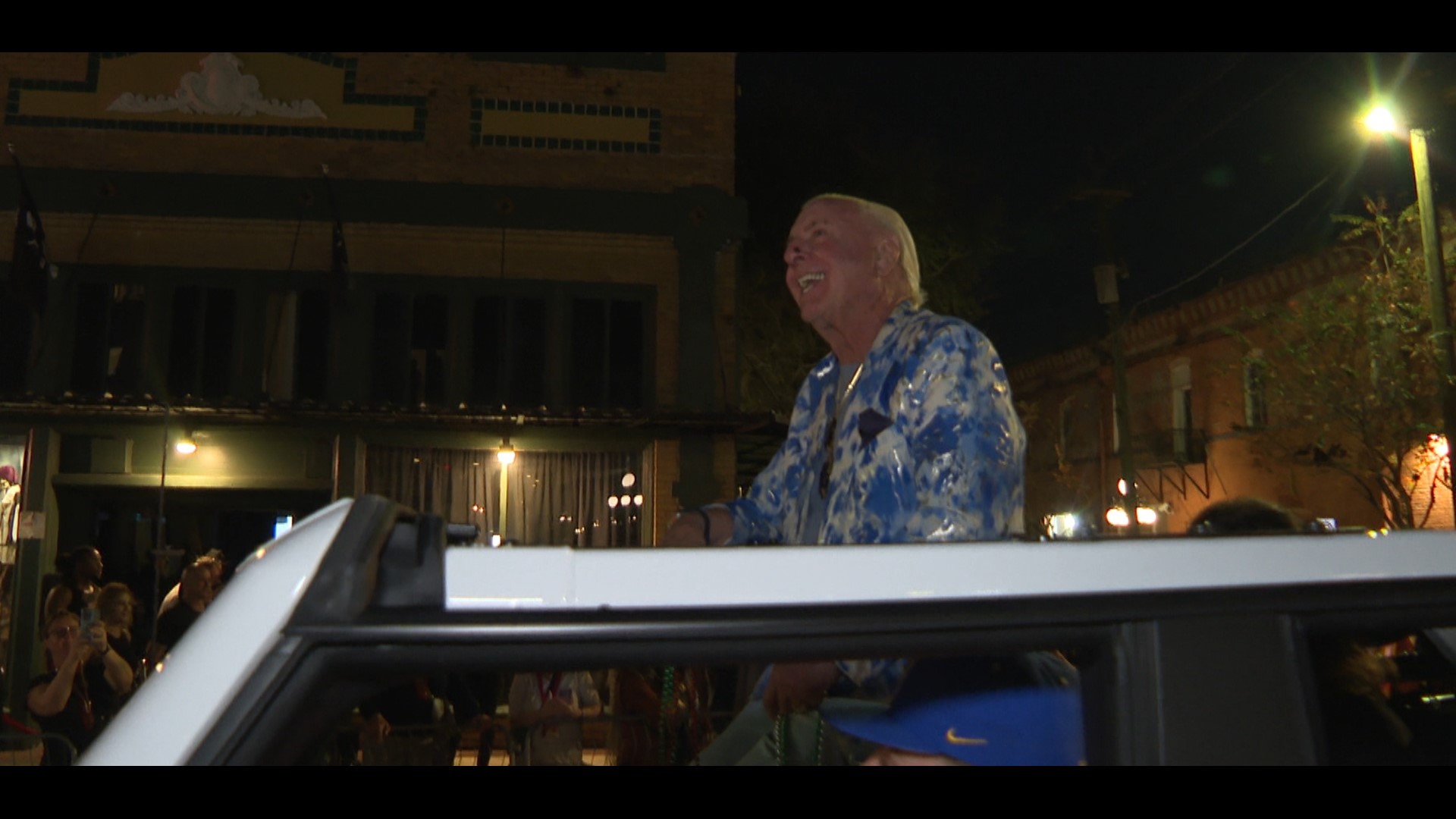 Ybor City streets illuminated for annual Sant' Yago Knight Parade ...