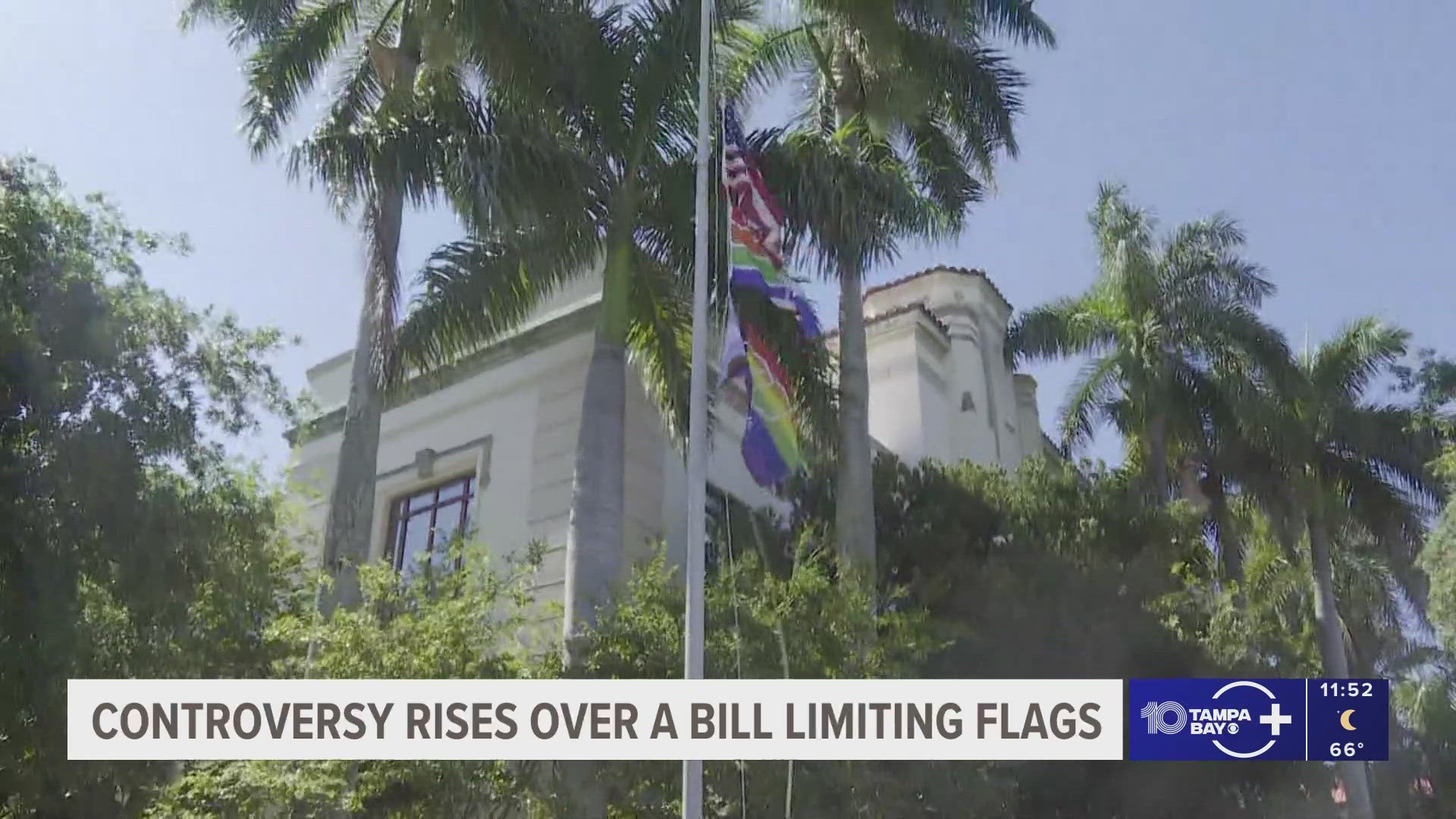 Bills filed in Florida would limit which flags can be hoisted in ...