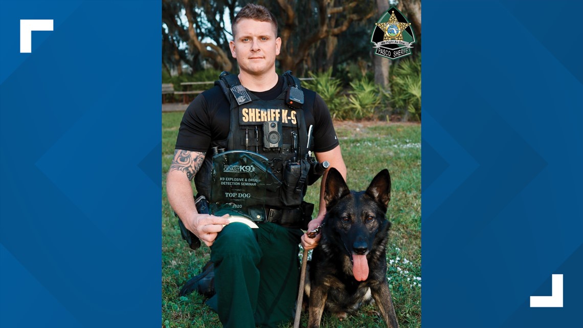 Pasco County Sheriff's Office K-9 Deputy Farrell | wtsp.com