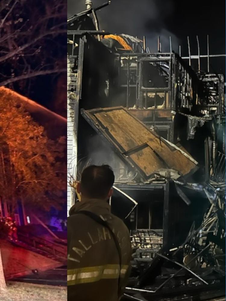 Apartment fire near FSU leaves 6 people hospitalized, 1 firefighter ...
