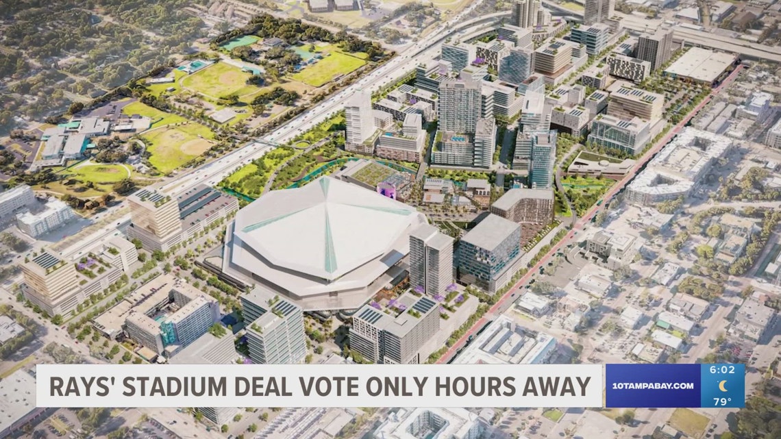 Rays stadium deal only hours away | wtsp.com