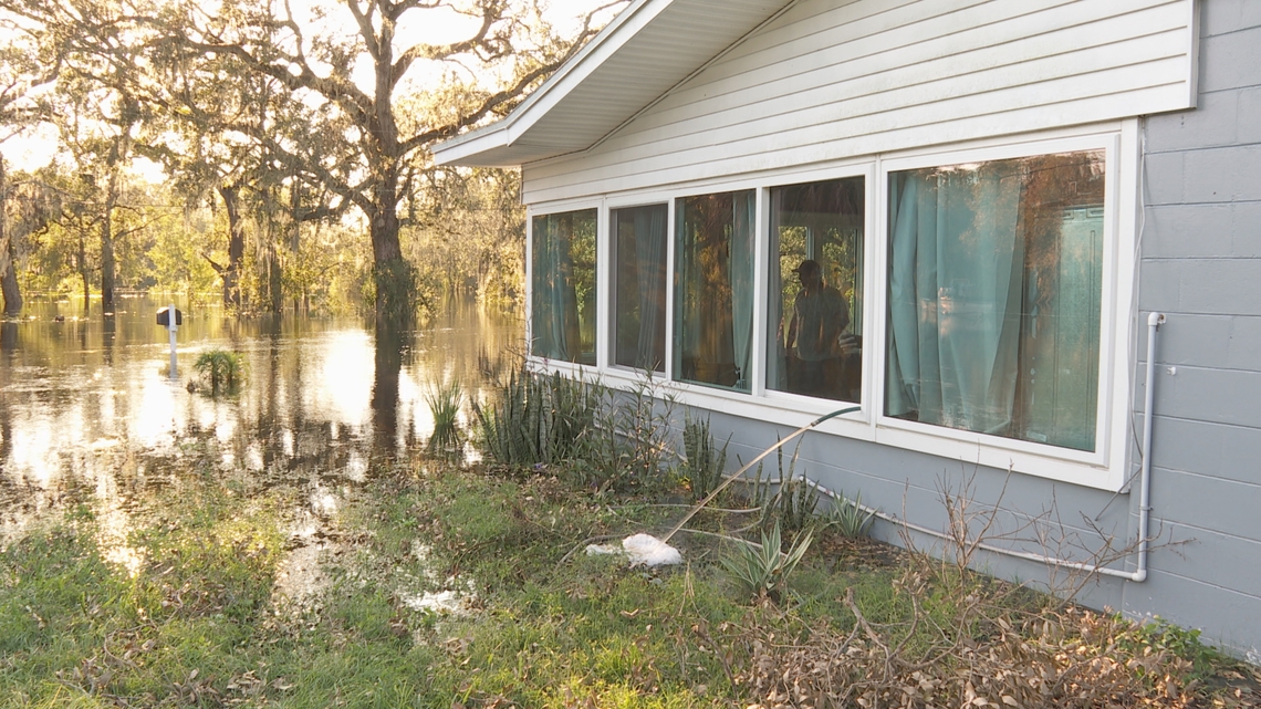 Withlacoochee River continues to flood homes after Milton | wtsp.com