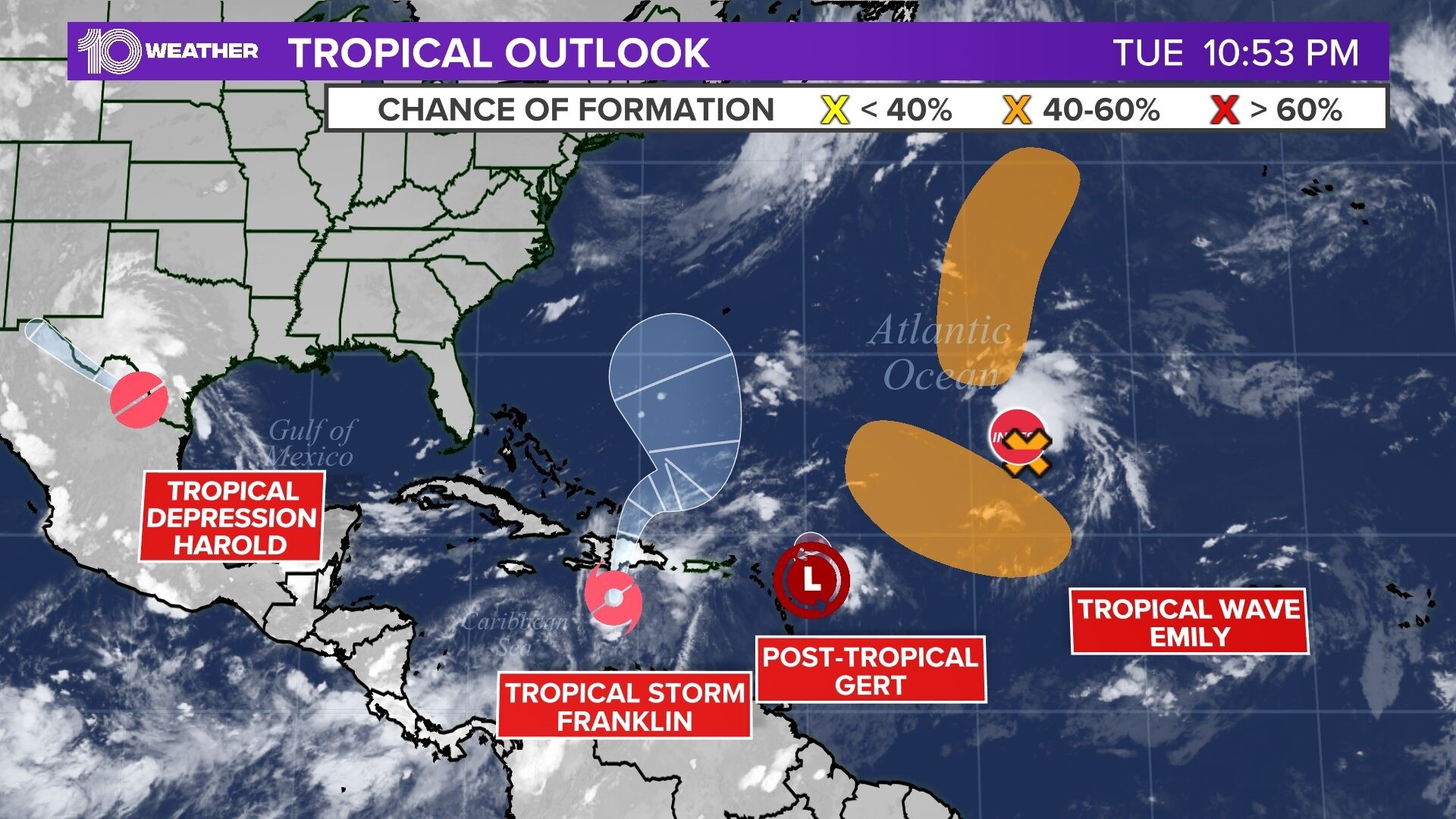 Tropical Storm Harold forms in the Gulf of Mexico | wtsp.com