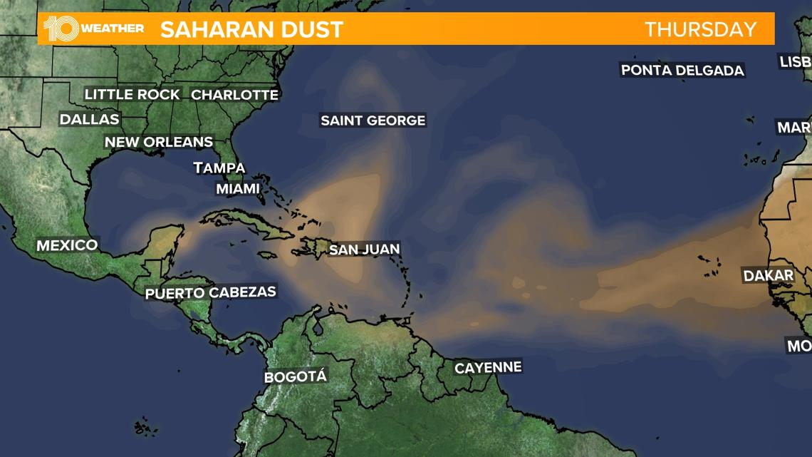 Saharan dust in Florida: What to know about SAL, its effects | wtsp.com
