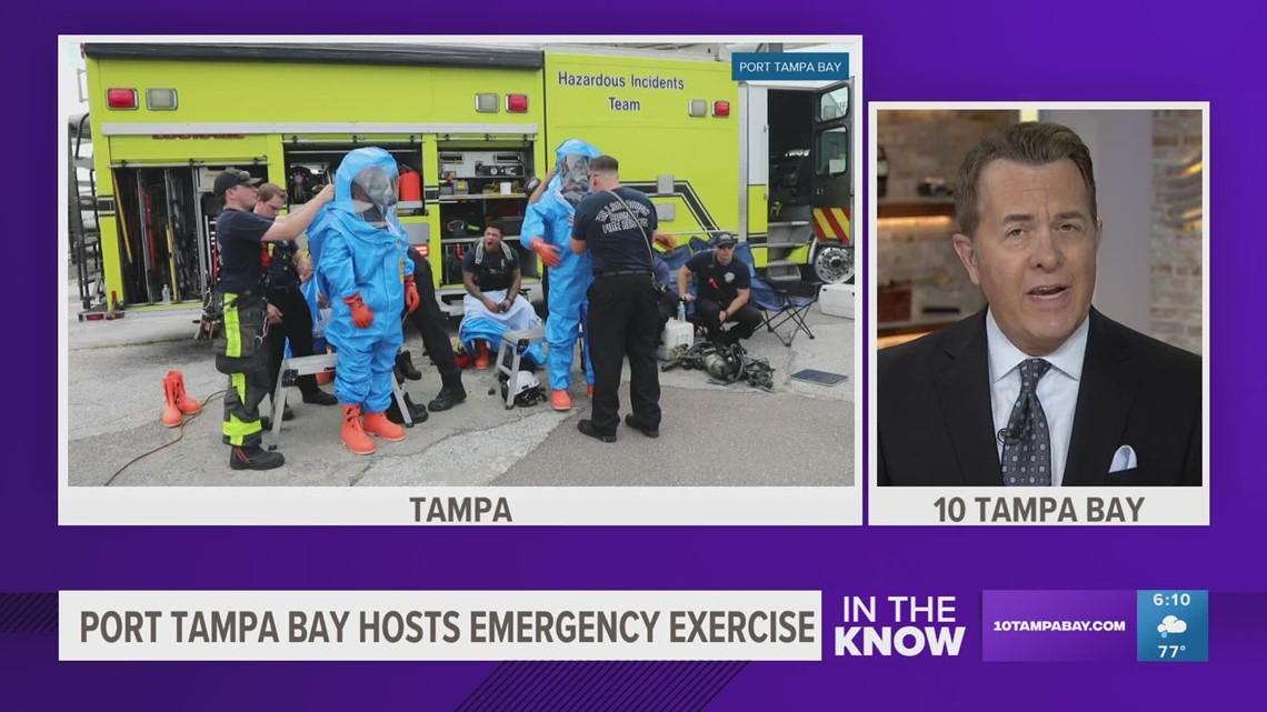 Emergency response exercise to be held at Port Tampa Bay | wtsp.com