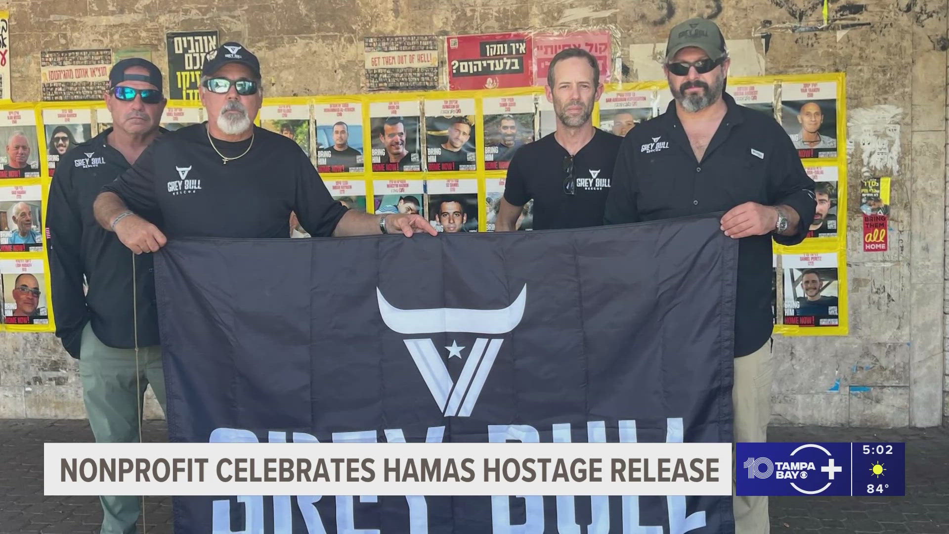 Grey Bull Rescue go from Tampa to Israel to help released hostages ...