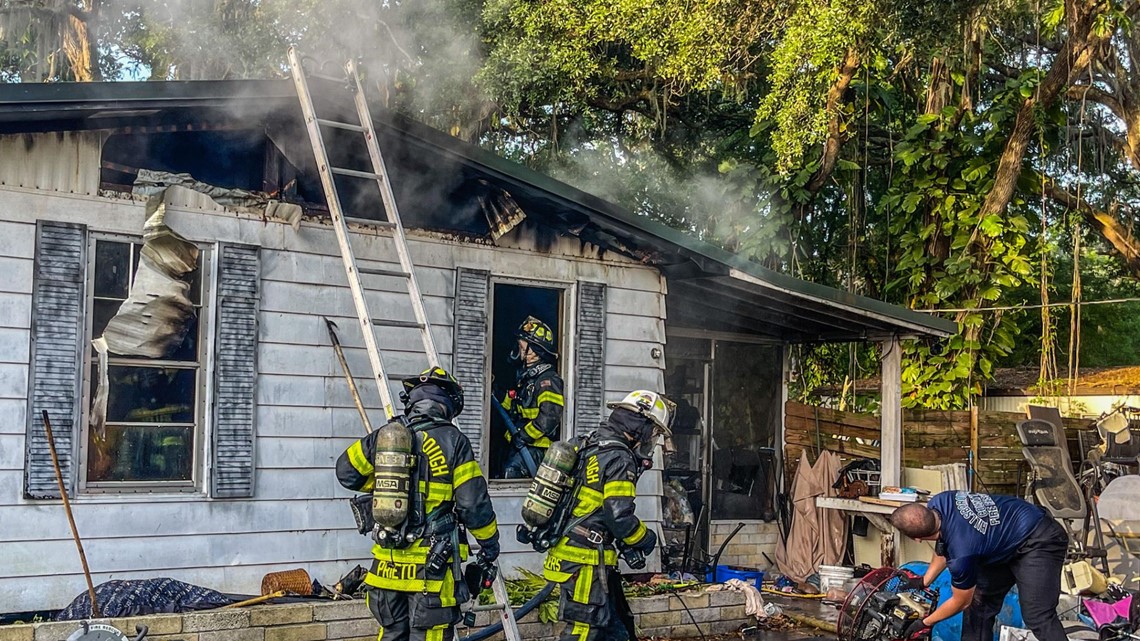 Hillsborough firefighters fight Brandon house fire in 20 minutes | wtsp.com