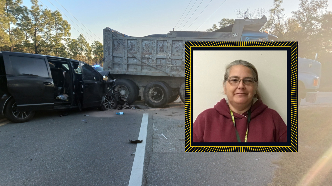 Mother killed, children hospitalized in minivan crash with dump truck ...
