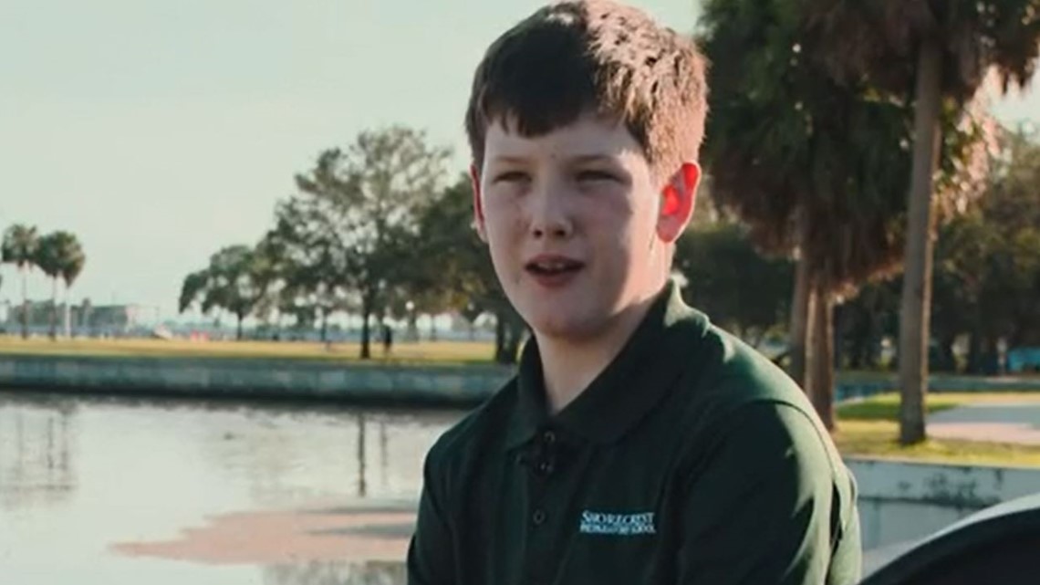 Florida 10-year-old boy creates business to save the oceans | wtsp.com