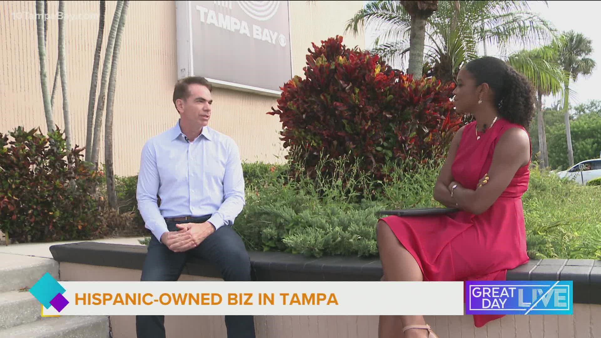 A talk with local Hispanic CEO on running a top company | wtsp.com