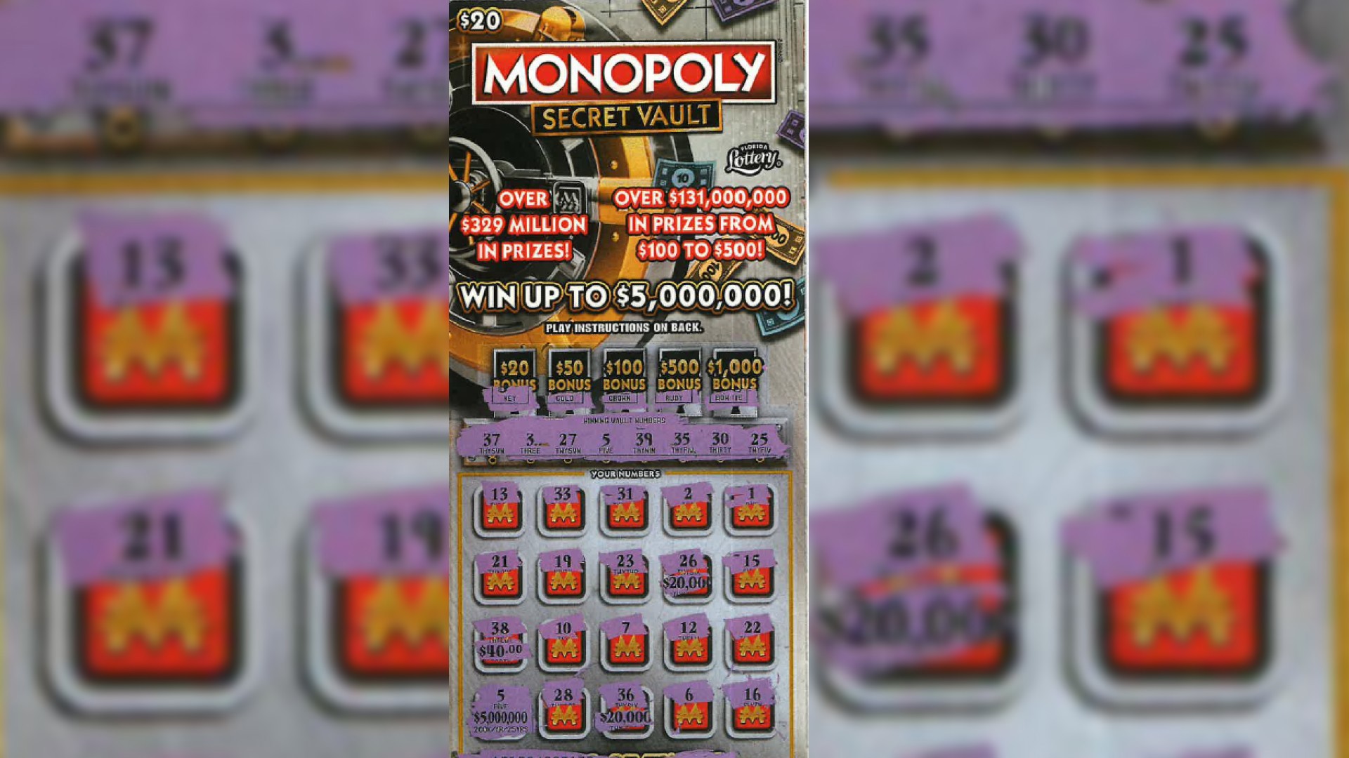Ellenton woman wins $5 million prize from Florida lottery scratch-off ...
