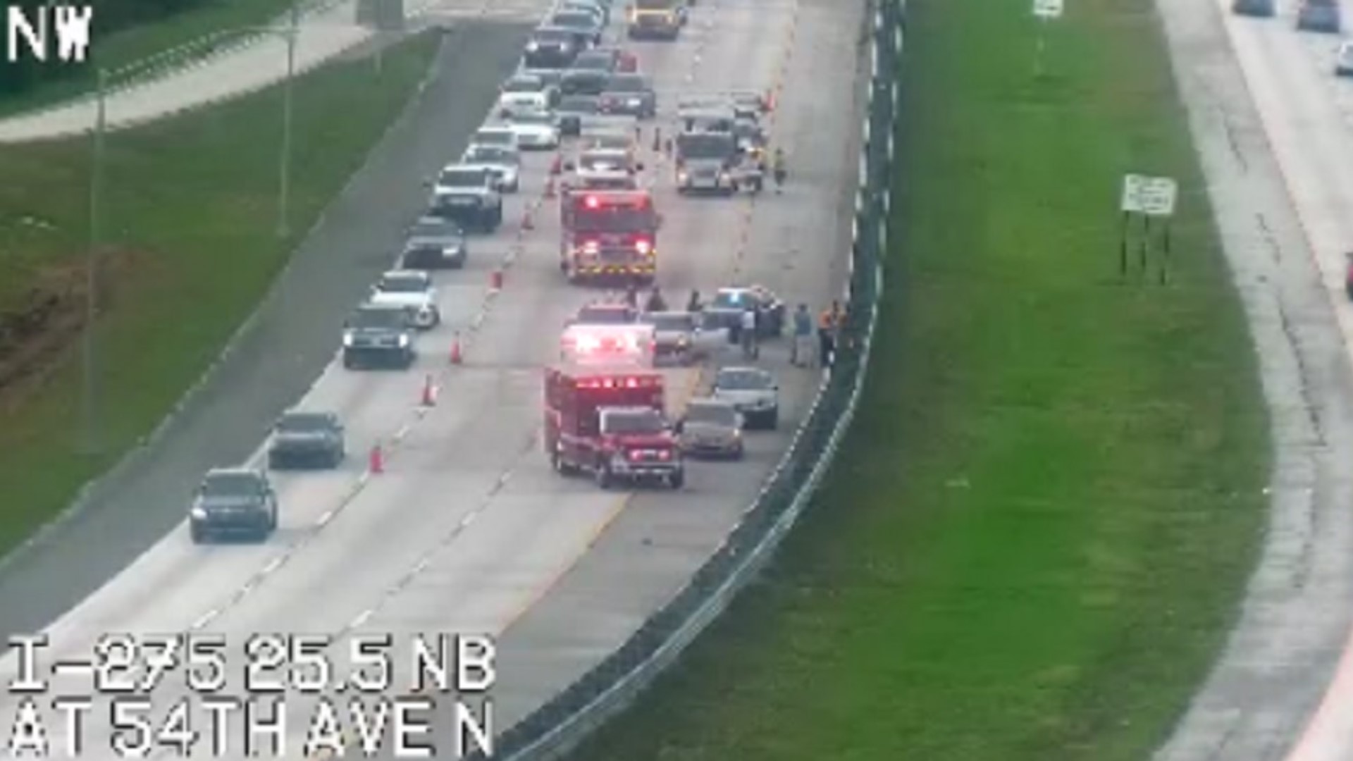 Lanes reopen on NB I-275 in St. Pete after hit-and-run crash | wtsp.com
