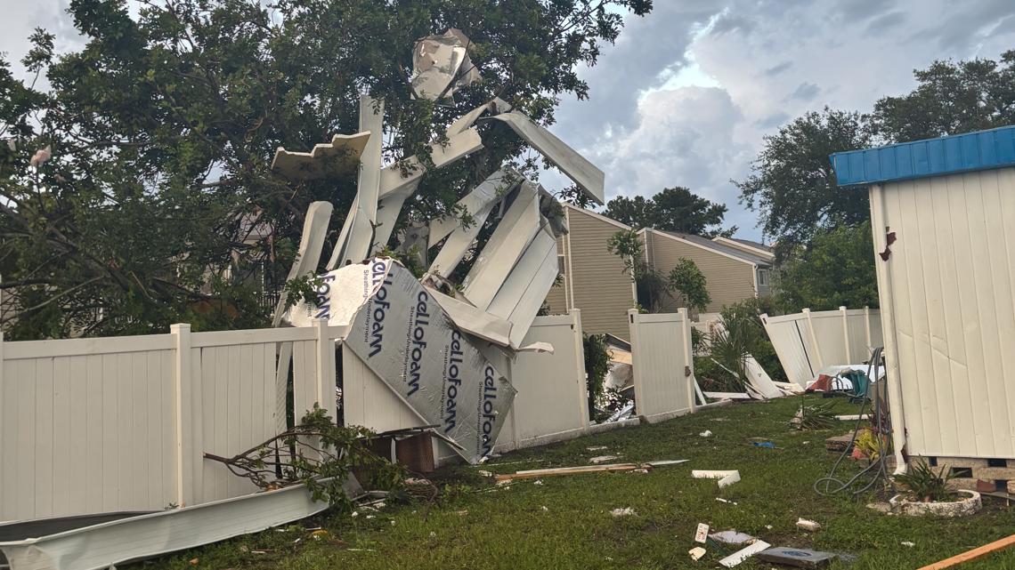 Photos, videos show severe storm damage in Pinellas County | wtsp.com